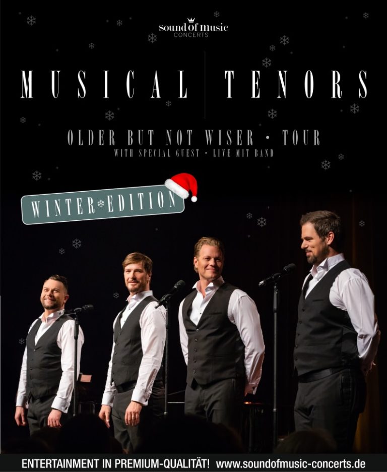MUSICAL TENORS – WINTER EDITION – Sound Of Music Concerts