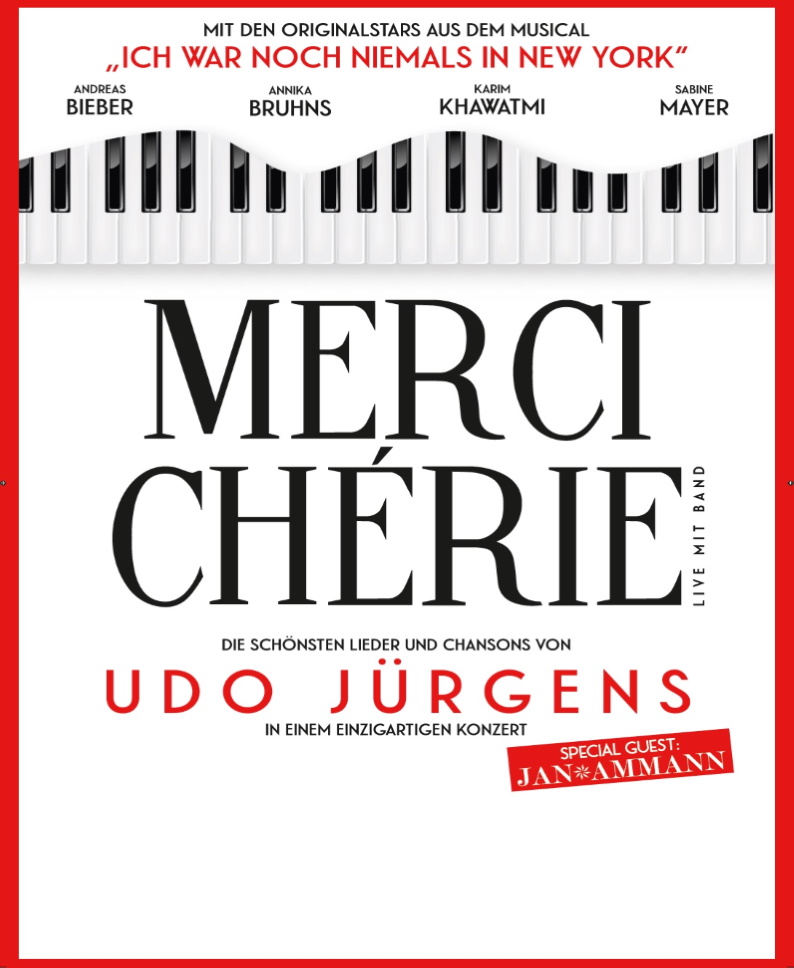 MERCI CHÉRIE – Sound Of Music Concerts